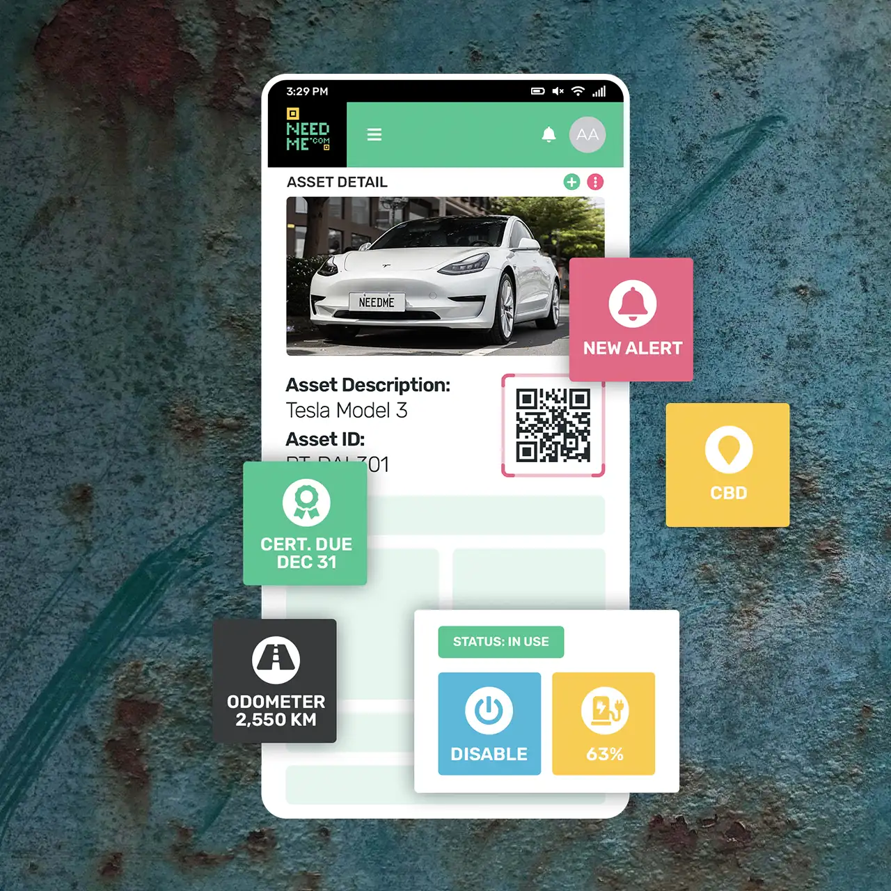 QR Tags - NEEDME.com